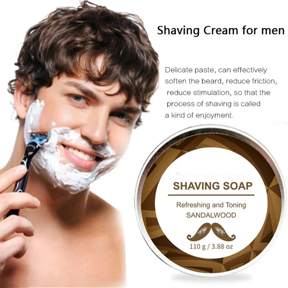 Shaving Cream For Men 110g Anti Allergy, Foaming, Moisturizing, Razor ...