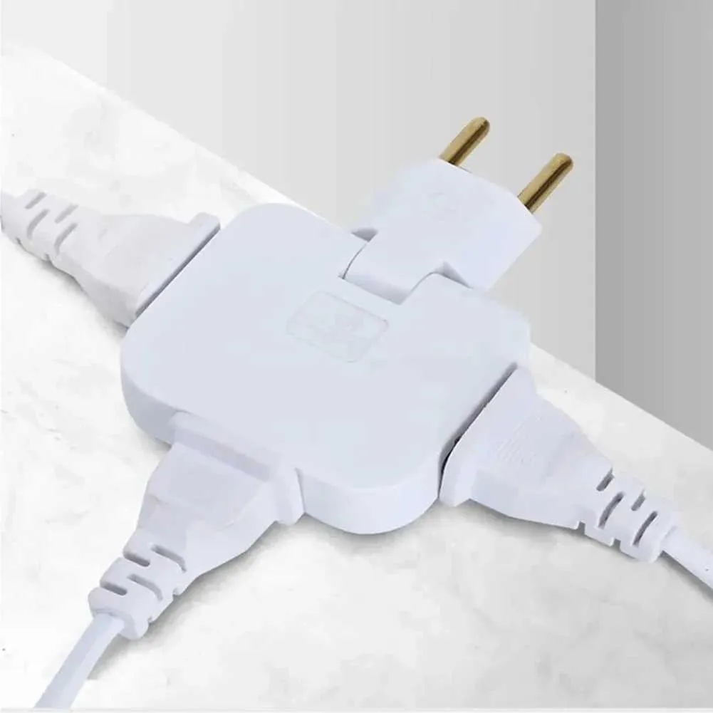 Power Cable Plug 180Swivel Conversion Plug 1 Convert 3 Multifunction ...