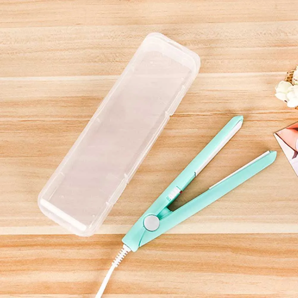 Mini Travel Curling Iron & Hair Straightener - Dual Use, Anti-Scald ...