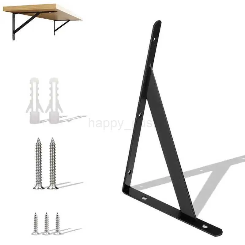 Metal Shelf Bracket Heavy Duty Wall Mount Rack Support For Shelves ...