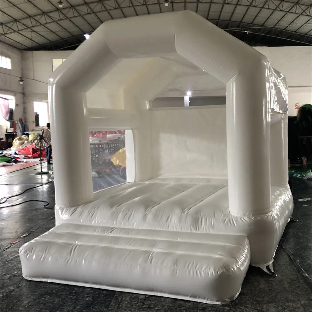 Wholesale Commercial Inflatable Castle With Clear Side Walls 3.3x3m PVC ...
