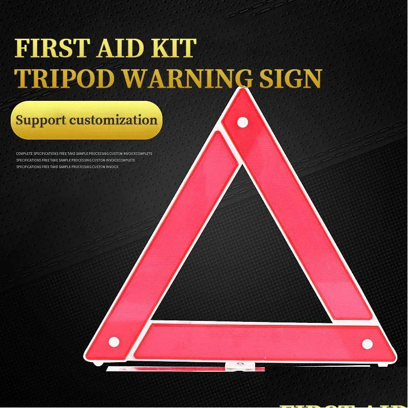 DHgate.com:Folding Triangle Warning Sign - Customizable Emergency Kit ...