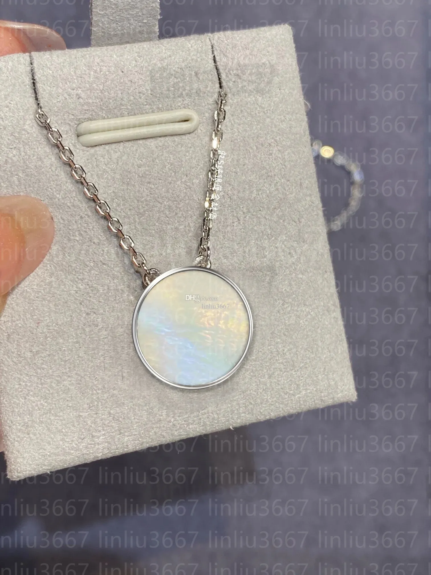 18K Gold Plated Medium Rose Gold Cameo Necklace With... From Linliu3667 ...