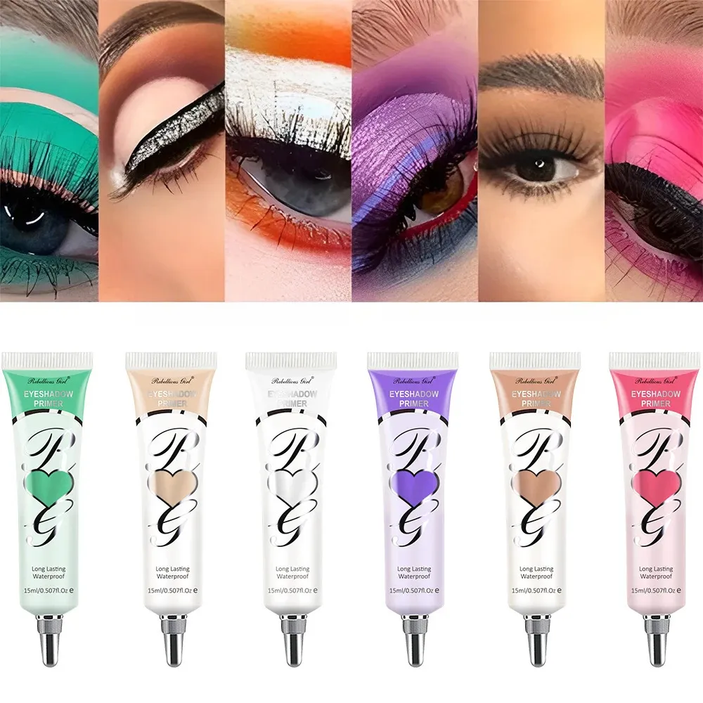 3-Piece Matte Eye Shadow Primer Set: Waterproof Eye Primer for Oily ...