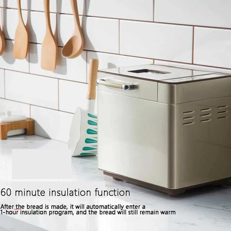 DHgate.com:Stainless Steel 17-in-1 Multi-function Bread Maker with Dual ...