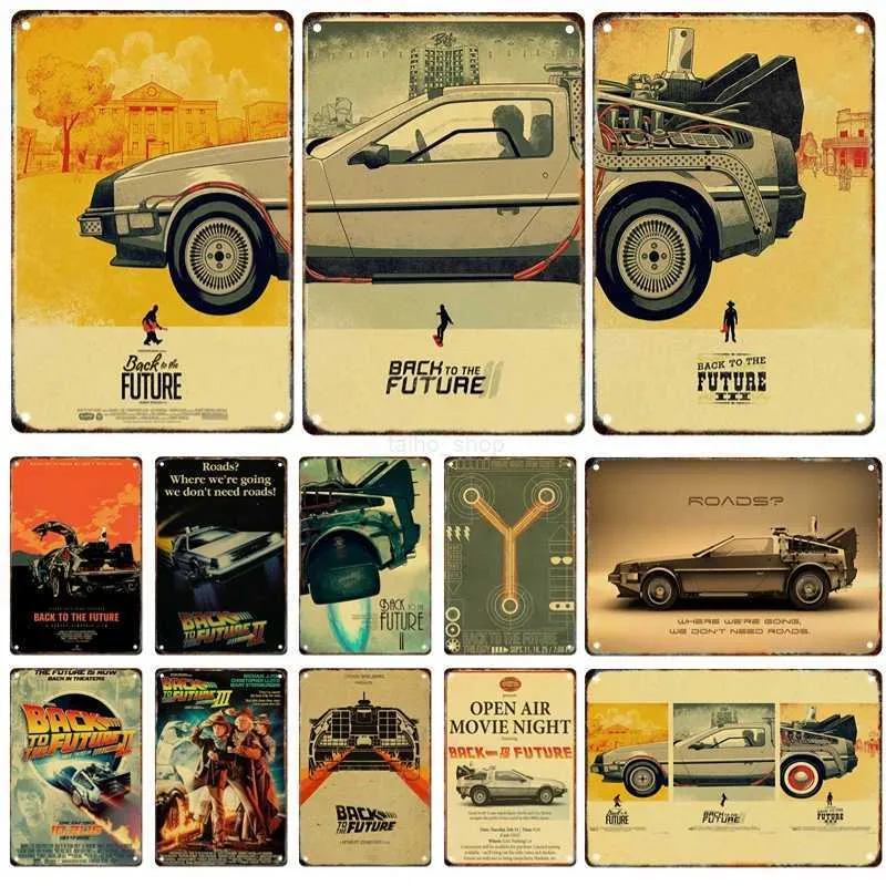 Back To The Future Art Poster