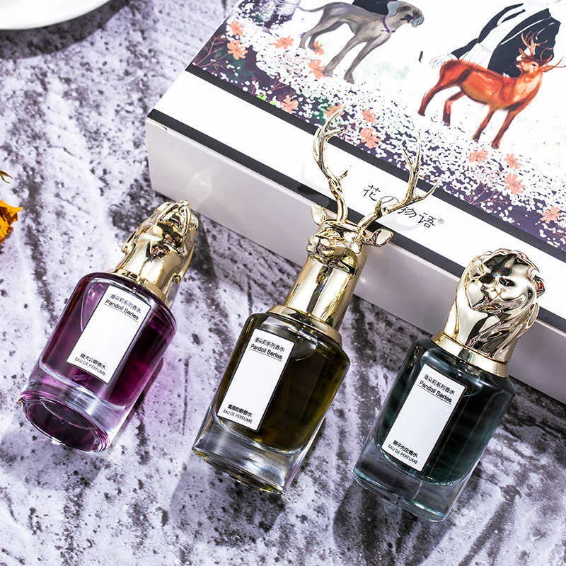 Animal Instinct Perfume Gift Set - Fox & Elk Inspired Fragrances, Long ...