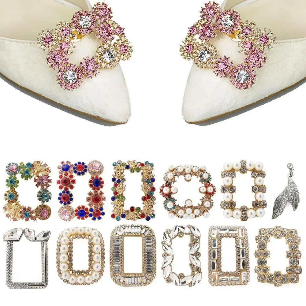 Sparkling Shoe Clips: Rhinestone Charm for Women's Shoes - Elevate Your ...