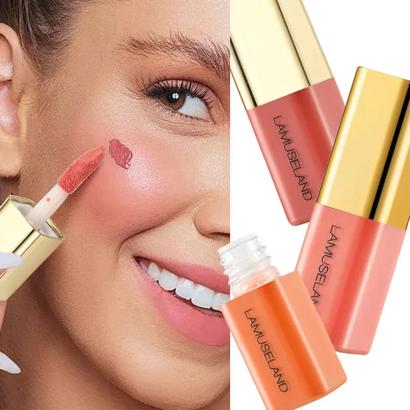 Long-Lasting Waterproof Liquid liquid blush Face and Lip Cheek Set ...