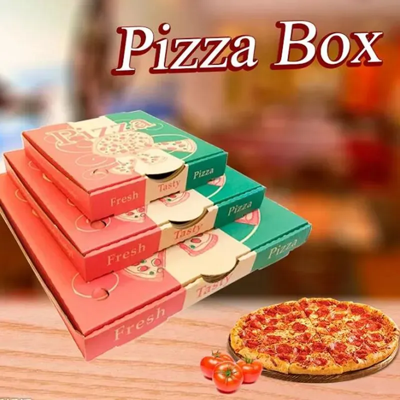 Wholesale Recycled Corrugated Pizza Boxes: Customizable Food Packaging ...