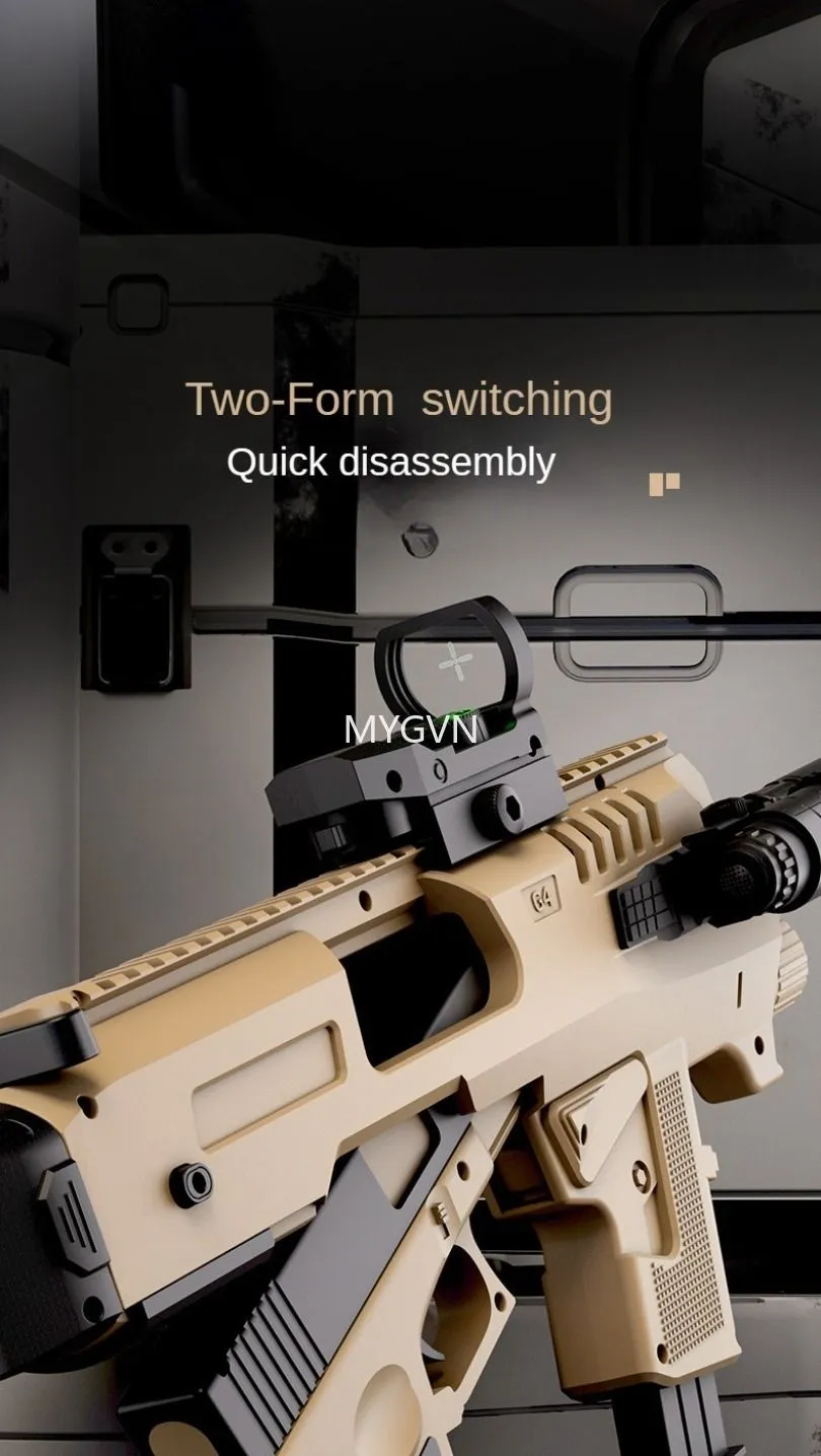 Double Shaped Deformable Soft Bullet Launcher Miui With Flashlight ...