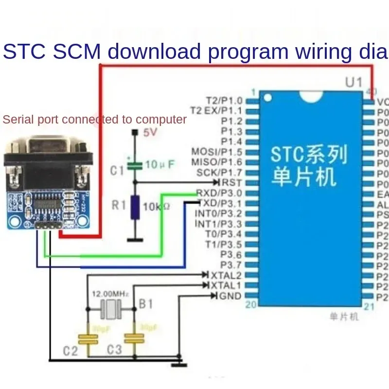 2024 RS232 To TTL/Female Serial Port Module With Flashing Board And ...