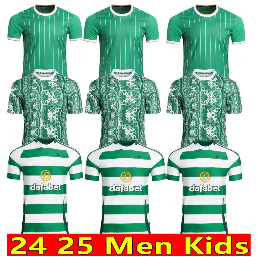 Celts 2024 2025 KYOGO Football Shirt Fc 24 Home Away Custom Name Number ...