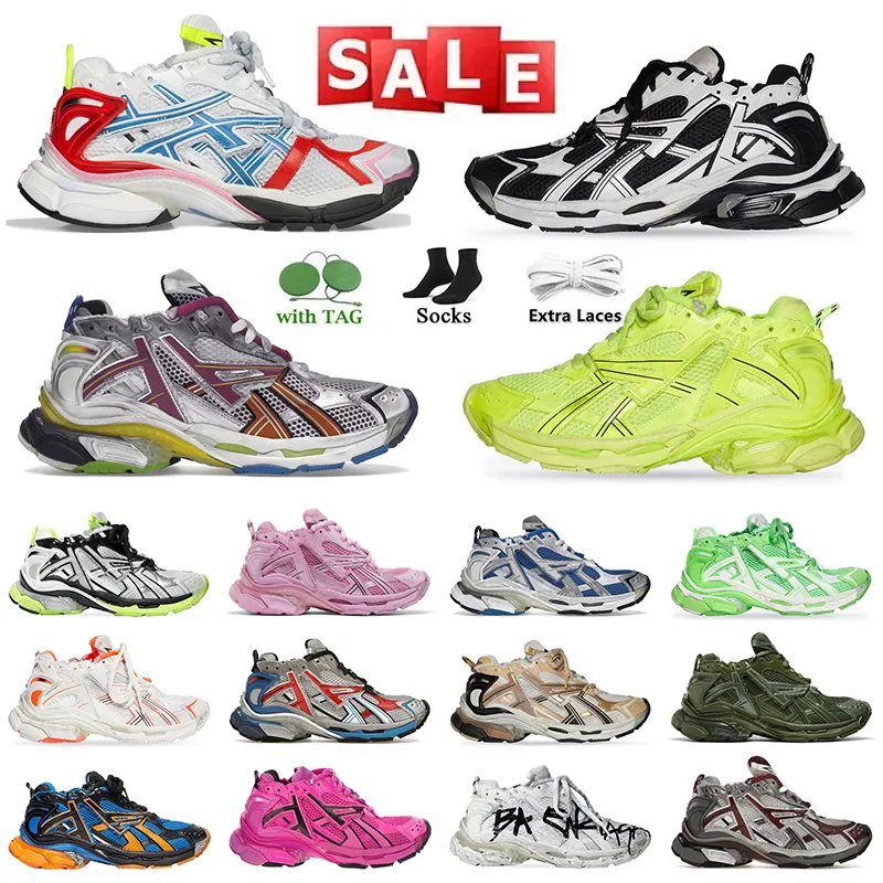 Classic Tracks Runner 7 7.5 Designer Dress Shoes Women Men Black White ...