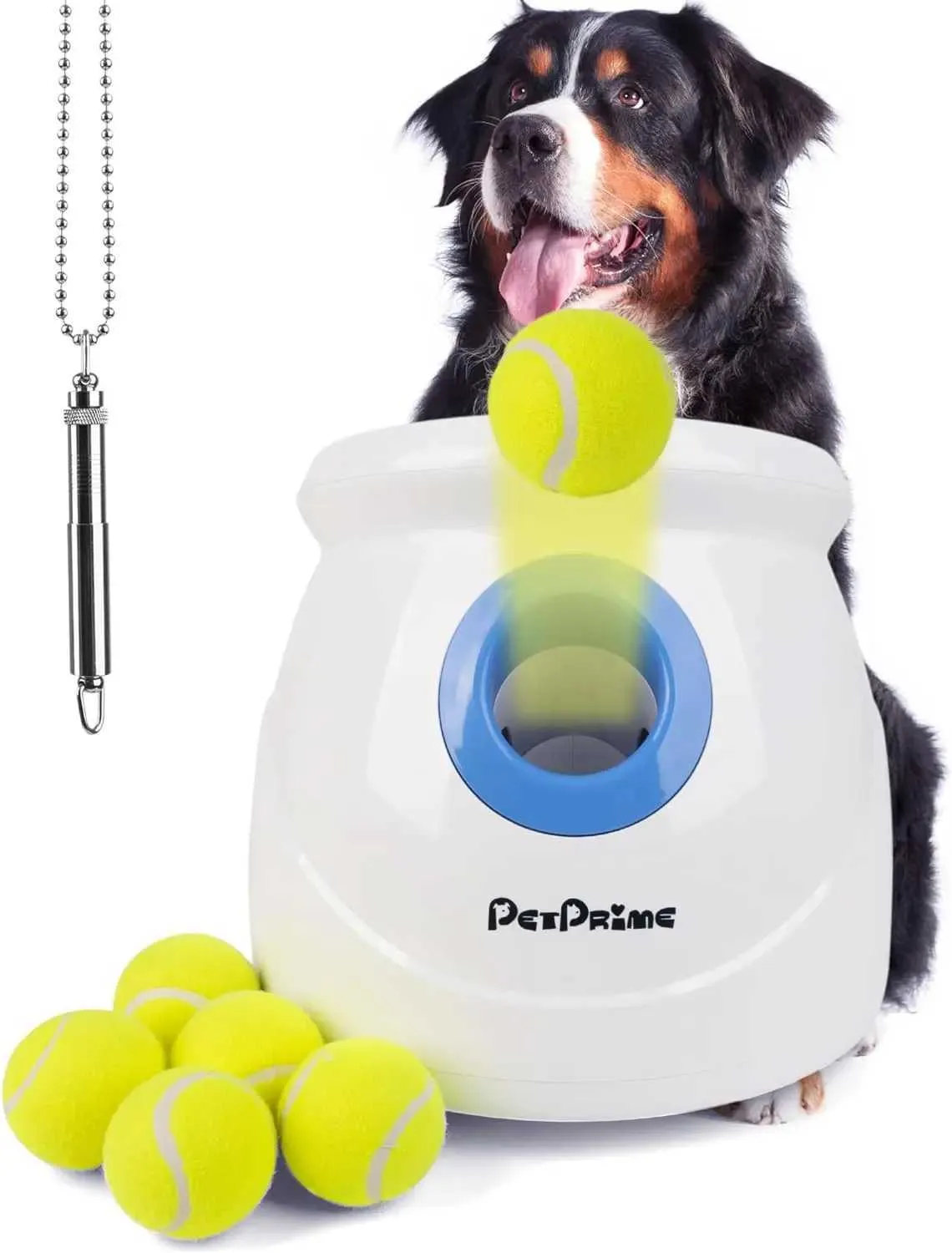 Dog Automatic Ball Launcher For Large Dogs Interactive Nylon Ball Thrower Machine For Indoor Outdoor Use Adjustable Distance 2024 Model From Baofu008 126.1 DHgate.Com