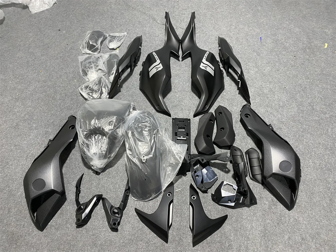 ABS Injection Full Fairing Body Kit Fit 2012 2017 For Yamaha Mt07 Fz07 ...