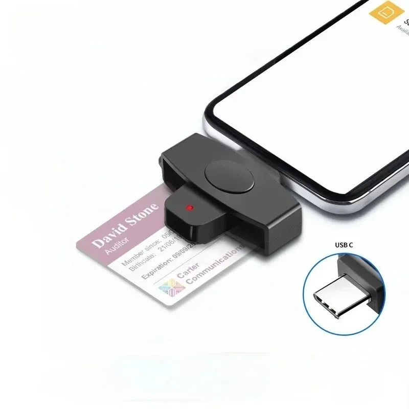 2024 2021 Smart Usb Dongle Card Reader With Type C For Bank Tax ...