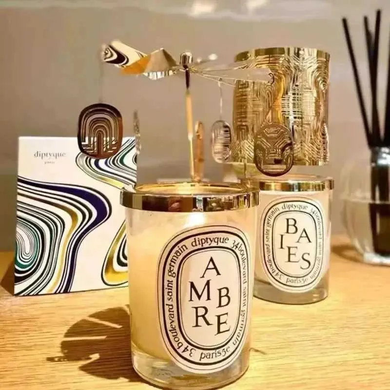 Diptyque Inspired Romantic Transparent Scented Candles, High Quality ...