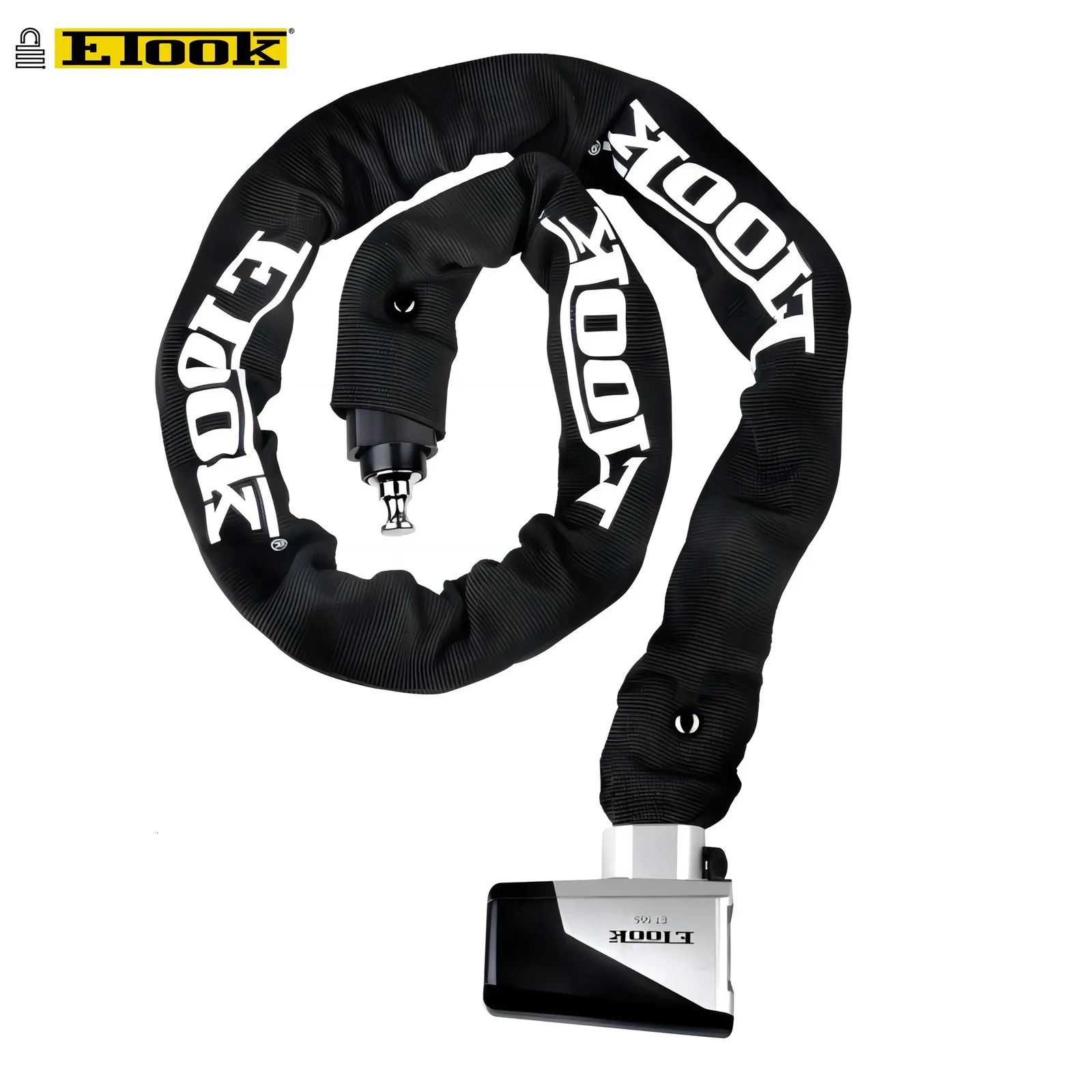 Heavy Duty Bike Lock - Anti-Theft Chain Lock for Bicycles, Motorcycles ...
