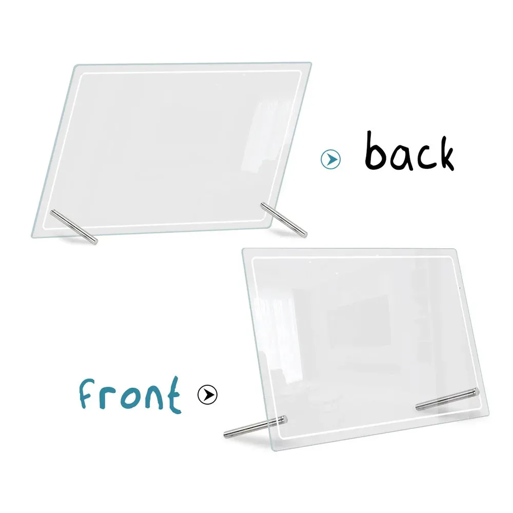 DHgate.com:Acrylic Desktop Whiteboard Reminder - Transparent, Erasable ...