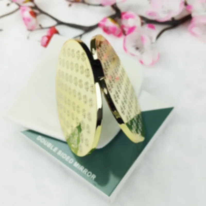 Compact Mirror With Gift Box Double Sided, HD, Folding, Portable Makeup ...