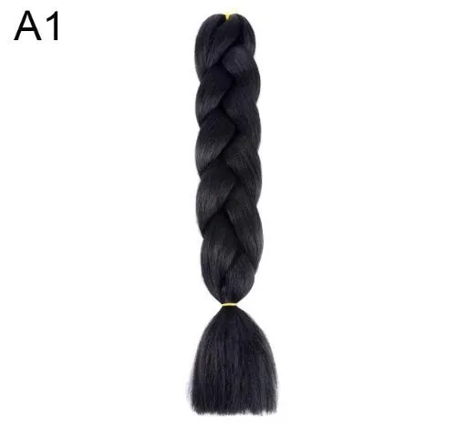 Braided Ponytail Extension - Women's Synthetic Braid, Twisted Ponytail ...