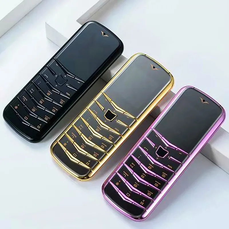DHgate.com:V03 Small Mini Card Luxury Metal Body Dual Sim GSM Senior ...