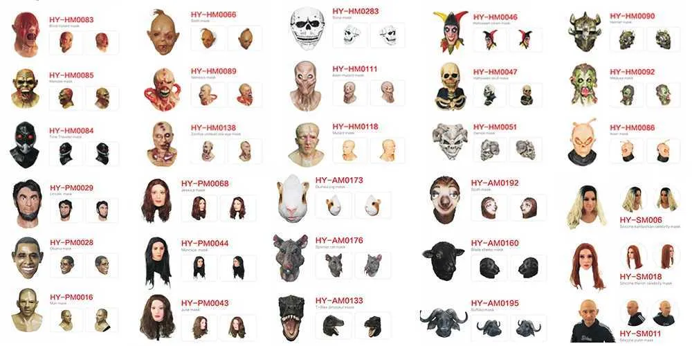 Realistic Latex Boxer Realistic Masks For Men Full Overhead Design ...