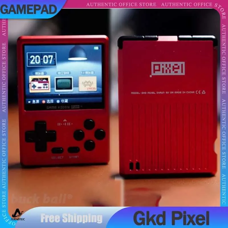 New GKD Pixel Mini Open Source Console Portable N64 Player With 4 Inch ...