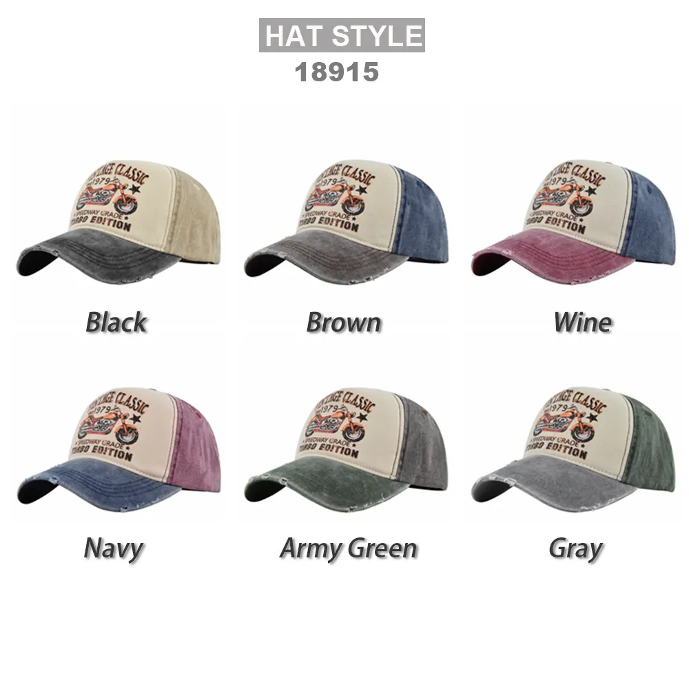 Wholesale New Design Hihop 3D Print Motorcycle Cartoon Hats Man Women ...