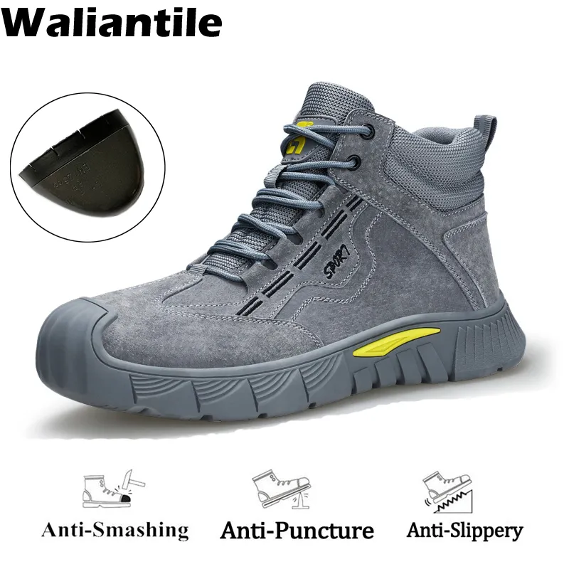 Indestructible Steel Toe Safety Boots - Anti-Smashing, Waterproof Work ...