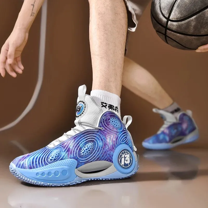 DHgate.com:33Y Luminous High-Top Basketball Shoes: Reflective ...