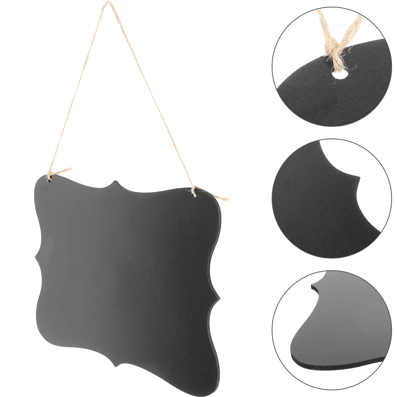 Wholesale Double Sided Wooden Clay Wall Hanging Sign Board With Mini ...