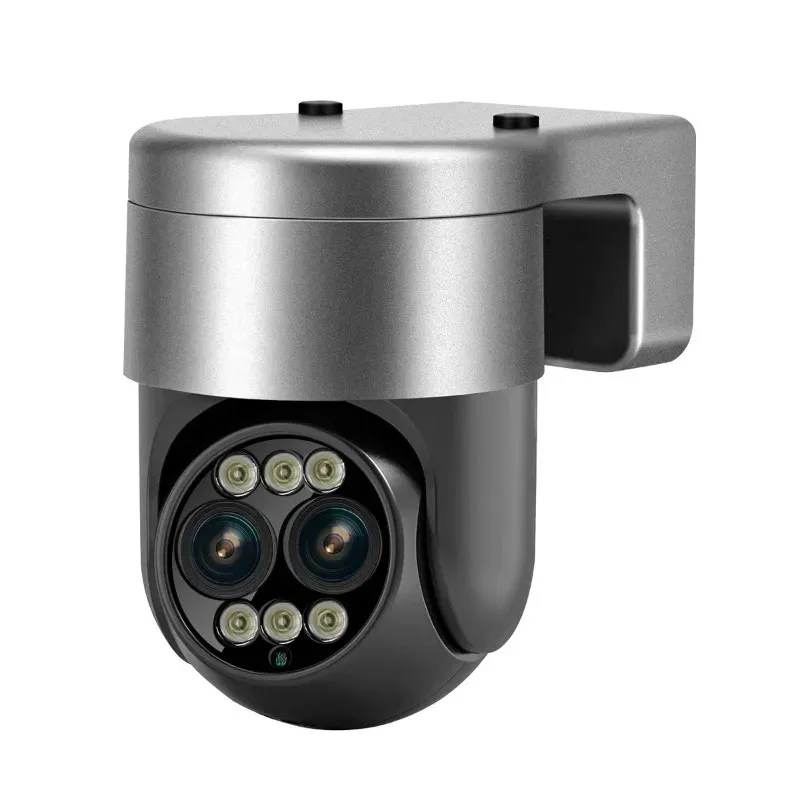 Dual Lens Outdoor Camera: Wireless, Night Vision, Two-Way Voice ...