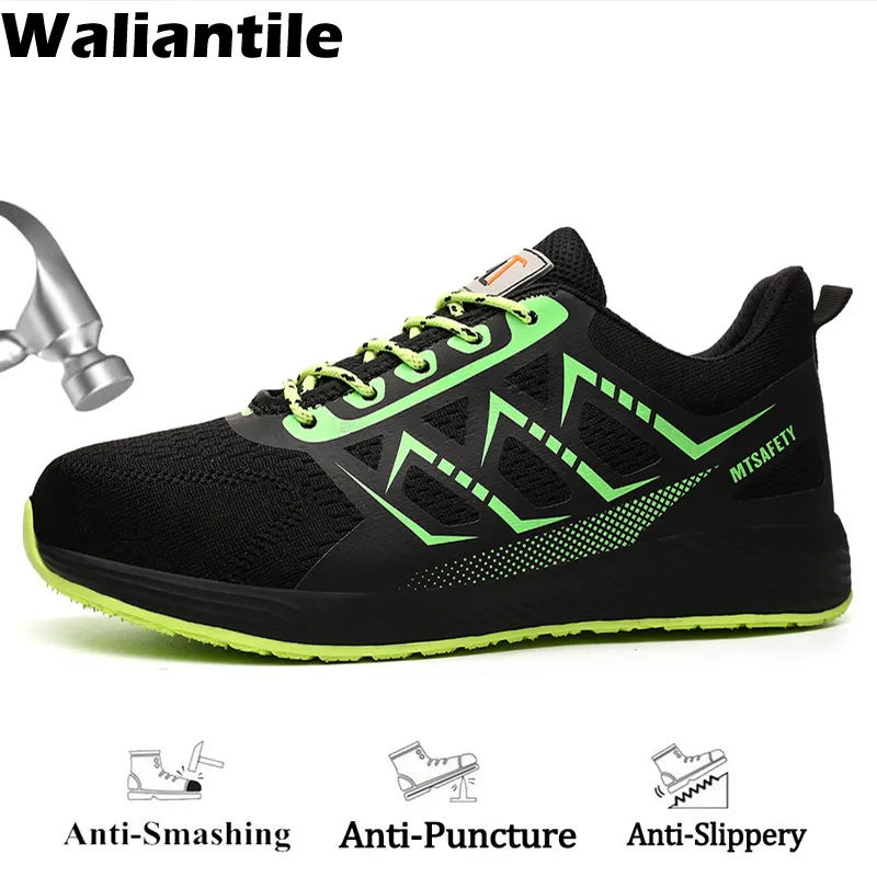 DHgate.com:Lightweight Indestructible Steel Toe Work Boots, Mens Safety ...