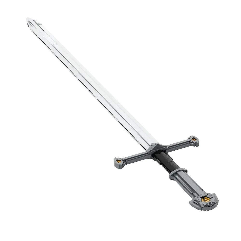 Gobricks MOC The Sword Of The King Model Bricks Building Block ...