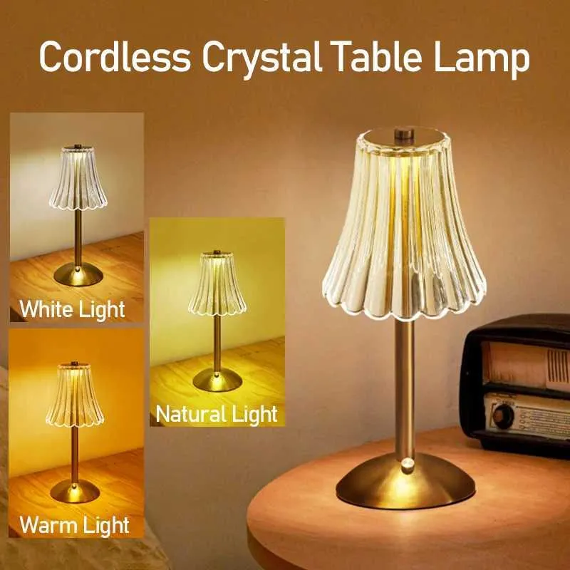 Cordless LED Desk Lamp: Touch Control, Portable Night Light - Shop Now ...