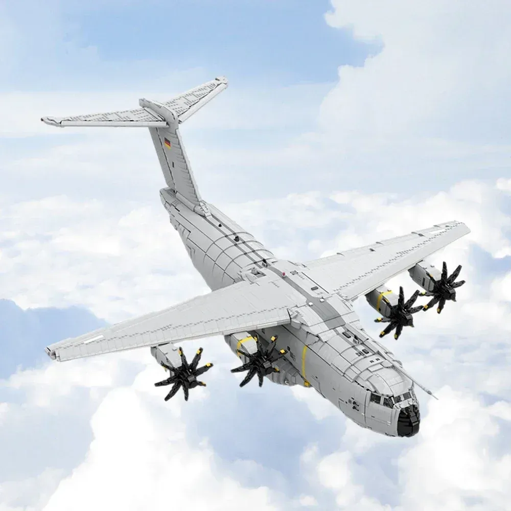DHgate.com:Gobricks MOC Airbus A400M Atlas Military Cargo Plane 14845 PCS UCS Building Blocks ...