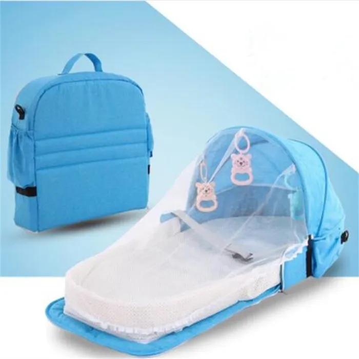 Portable Baby Bed Crib Foldable Newborn Nest With... From Huadu5638 ...
