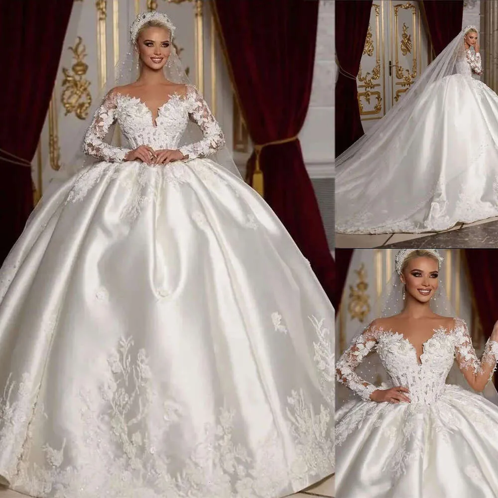 Dubai Ball Gown Dress Off Shoulder Long Sleeve Lace... From ...