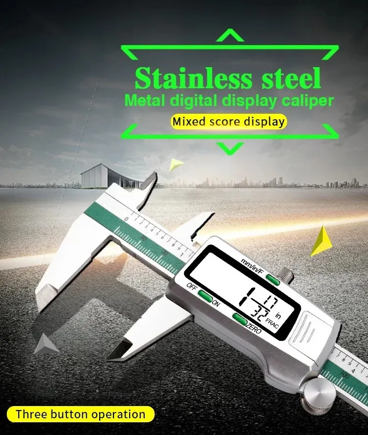 DHgate.com:2024ET50 Stainless Steel Digital Caliper - 0.01mm Precision ...