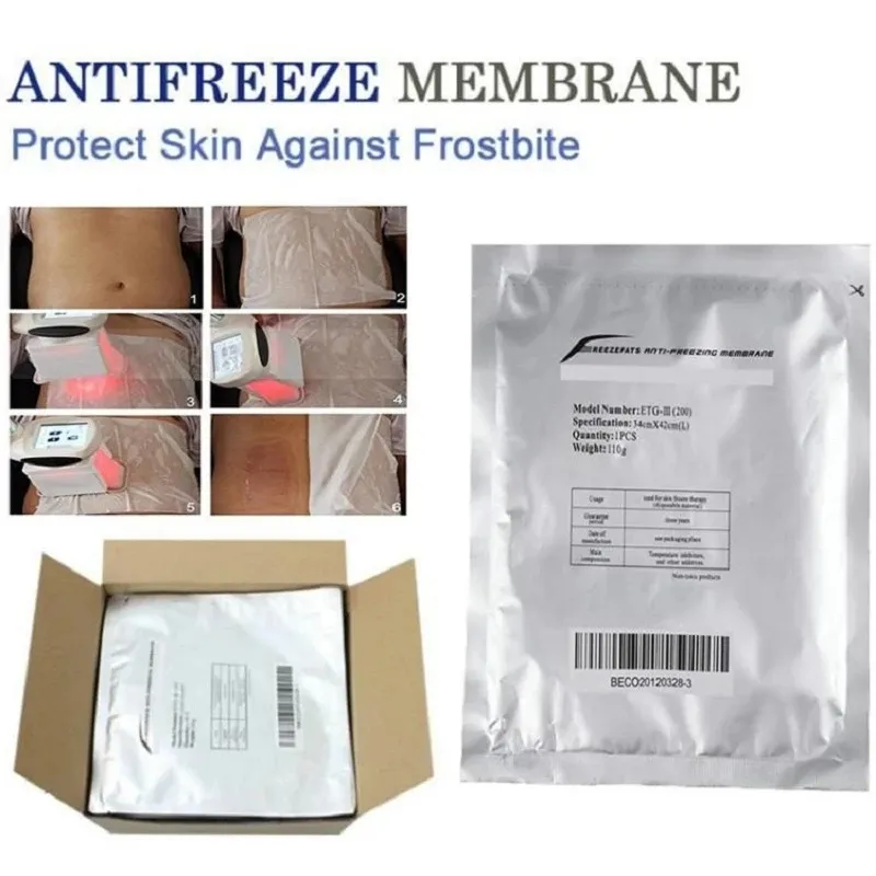 Anti Freeze Membrane Cavitation Paper For Fat Freezing Cryotherapy Cryo ...