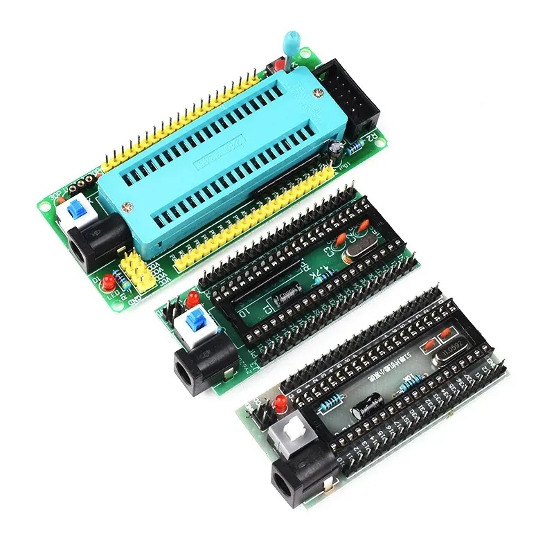 DHgate.com:51 AVR MCU Development Board - STC Minimum System Learning Kit, Microcontroller ...