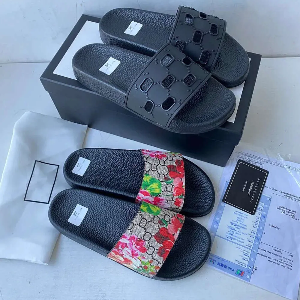 Designer Floral Canvas Slippers: Fashion Flower Heel Slide Sandals for ...