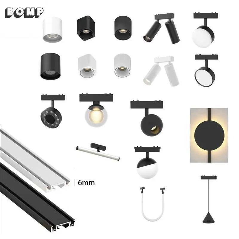 Tuya Zigbee Magnetic Hafele Led Track Dimmable 6mm Thin Surface Mount ...