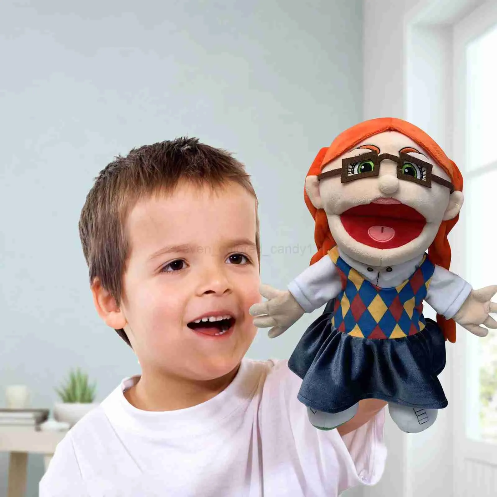 DHgate.com:Kids Soft Plush Finger Puppets: Interactive Toys for ...