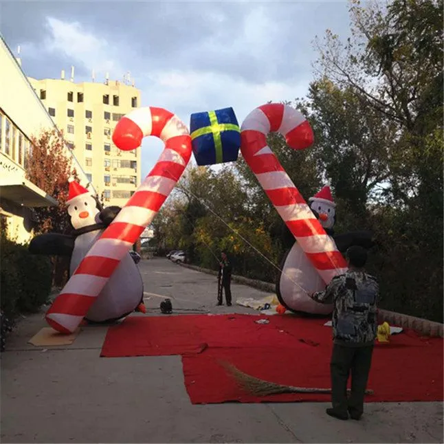 Wholesale Wholesale 4m 13ft High Outdoor Christmas Inflatable Candy And ...