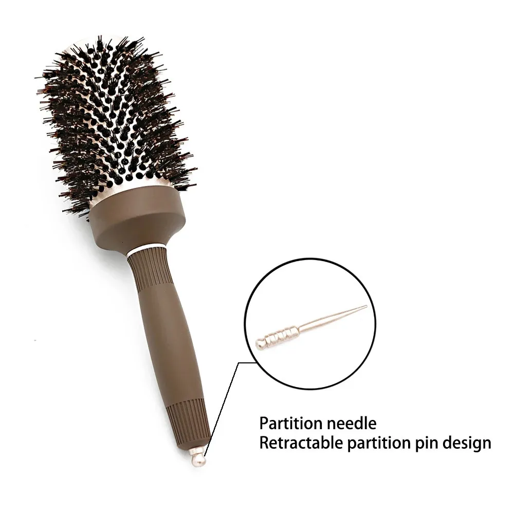 Ionic Ceramic Round Hair Brush: Nano Technology for Curls & Volume ...