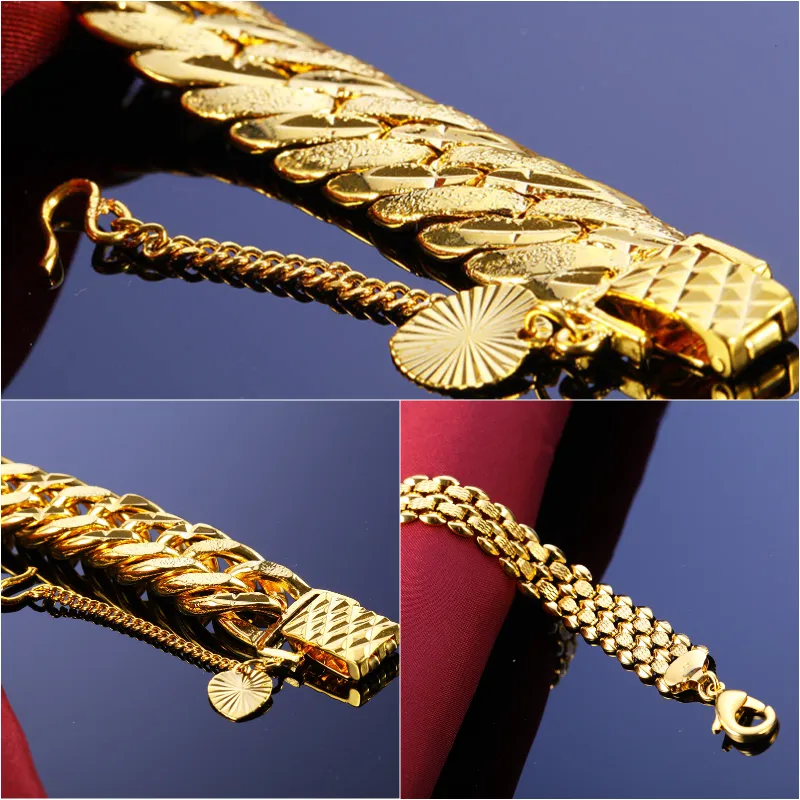 Nature Bracelet Designer Hip Hop Jewelry Dubai Luxury Rapper Party 24k ...
