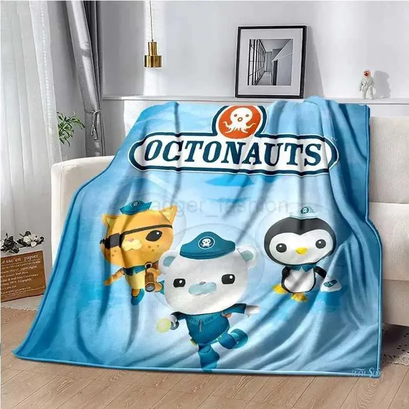 Anime Blanket Octonauts Cartoon Plush Flannel Throw Soft, Warm Kids ...